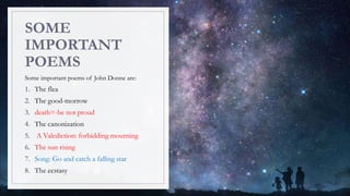 Song by john donne | PPTX