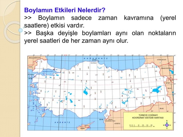 Enlem ve Boylmlar | PPTX