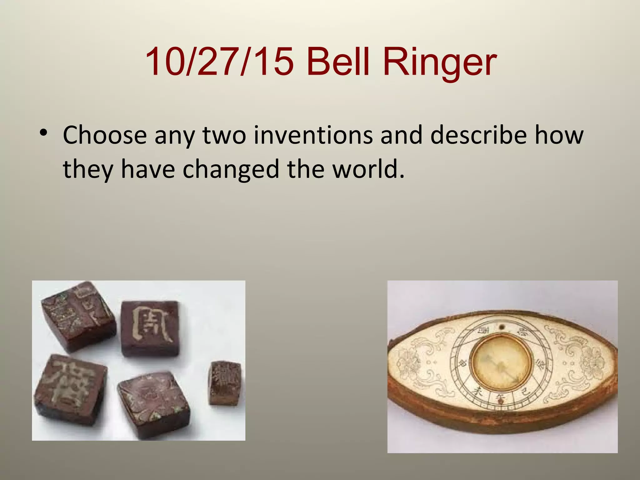 Song dynasty advancements | PPT