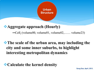 Human mobility,urban structure analysis,and spatial community detection ...
