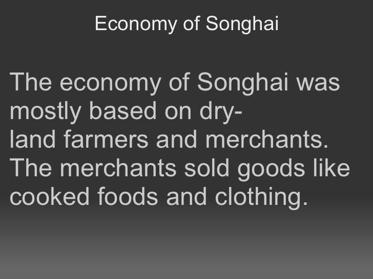 Songhai presentation