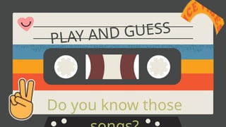 Song Interpretation or Analysis for Grade Eight | PPTX