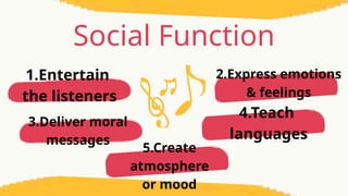 Song Interpretation or Analysis for Grade Eight | PPTX