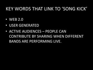 Song kick presetation | PPTX