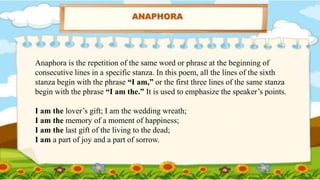 song of the flower by Khalil Gibran, class 8 | PPTX