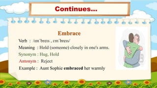 song of the flower by Khalil Gibran, class 8 | PPTX