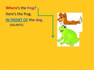 Song prepositions 4º | PPTX | Reptiles | Pets