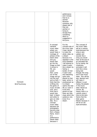 Song selection | DOCX