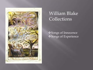 Songs of innocence and of experience | PPTX
