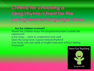 Songs,rhymes,chants,poetry | PPTX