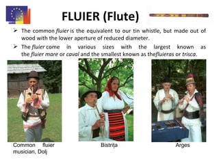 Instruments and songs Romania | PPT