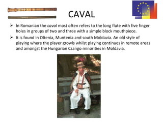 Instruments and songs Romania | PPT