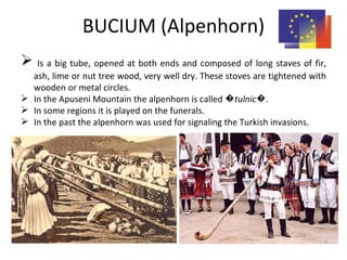 Instruments and songs Romania | PPT