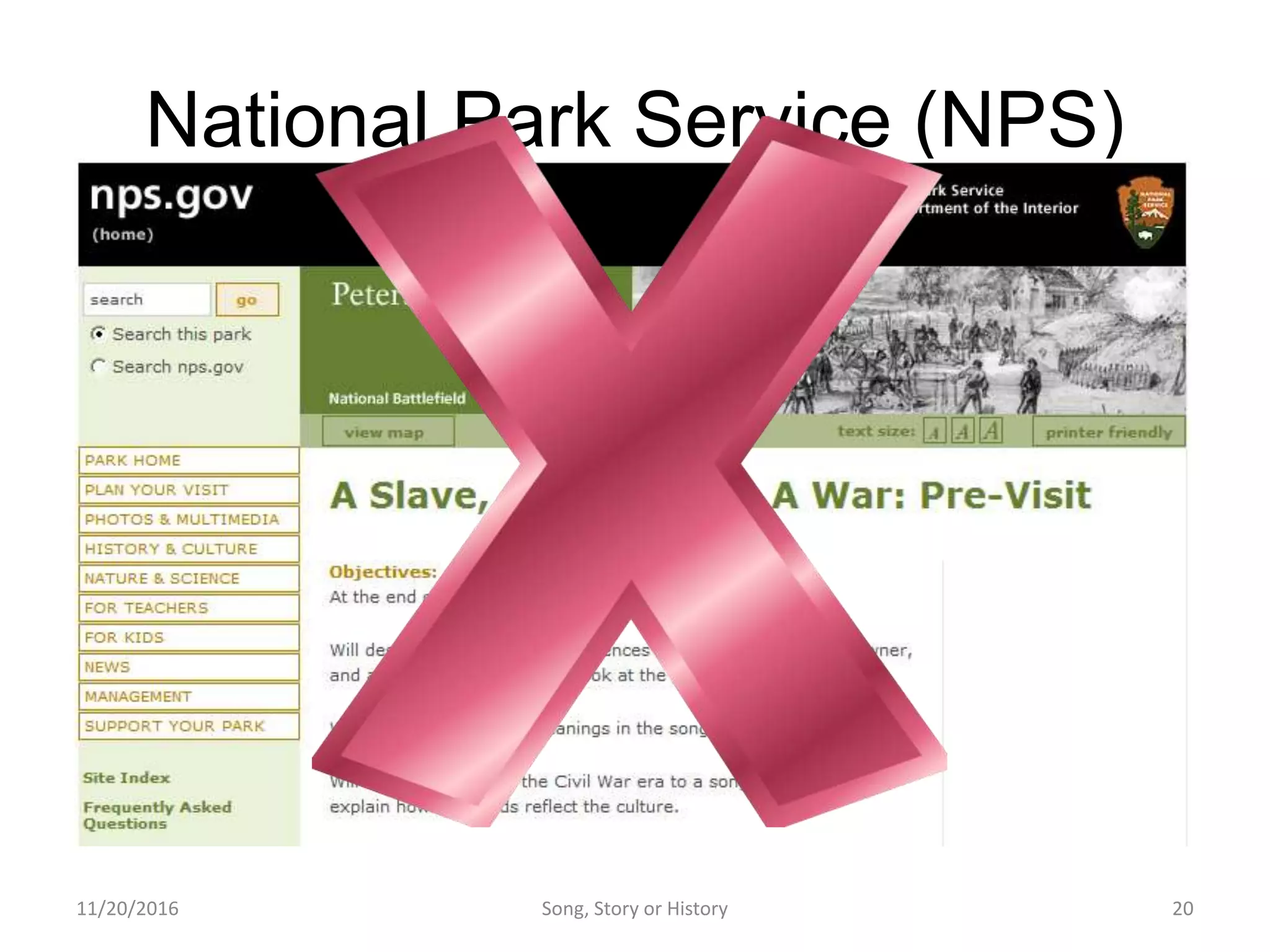 Resisting the claims of coded messages in slave songs | PPT