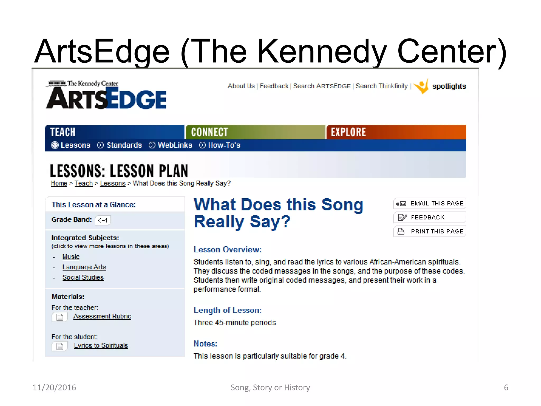 Resisting the claims of coded messages in slave songs | PPTX