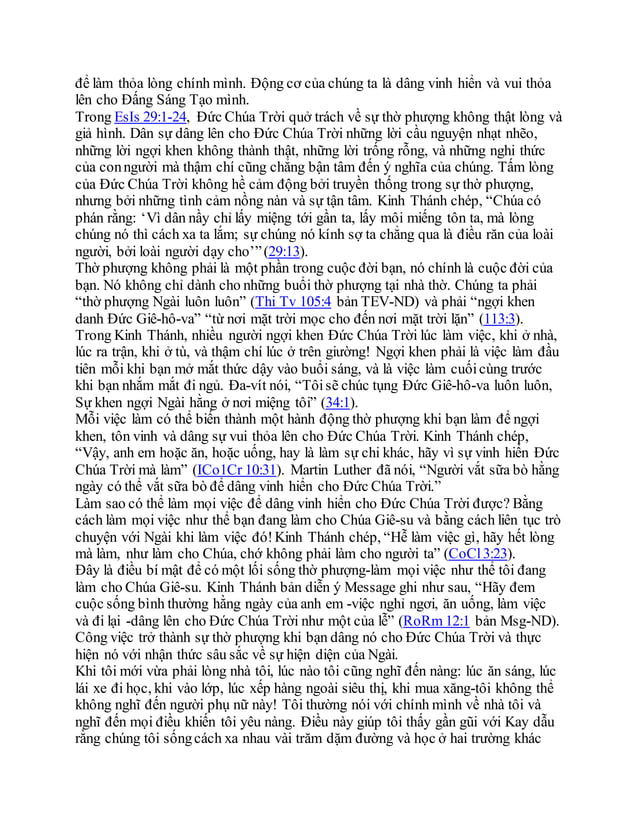 Song theo dung muc dich | PDF