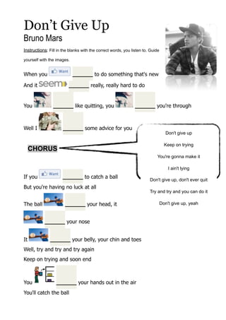 Song worksheet | PDF | Skateboarding | Extreme Sports