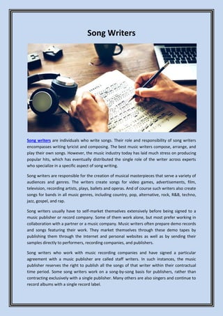 Song Writers.pdf