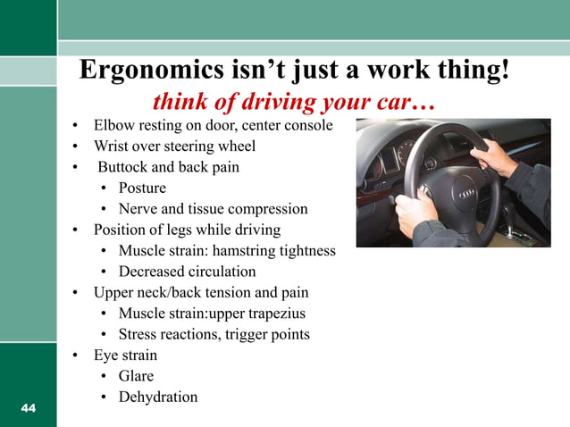 Workplace Ergonomics | PPT