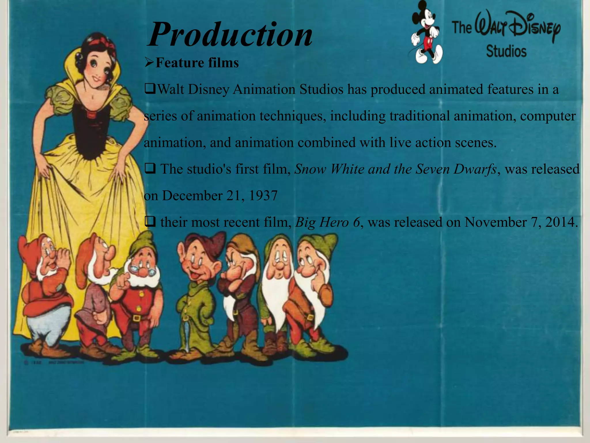 walt disney animation studio | PPTX