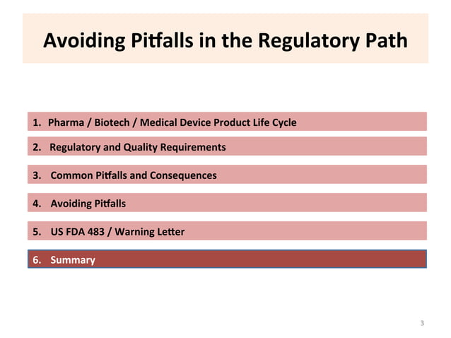 Avoiding Pitfalls in the Regulatory Path - MaRS Best Practices | PDF