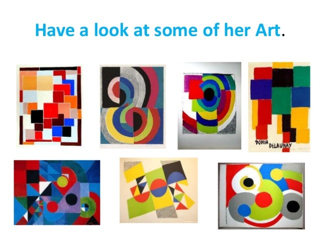Sonia delaunay for kids