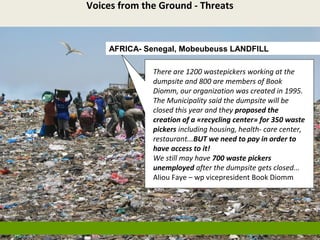 Gender and waste-picking in Brazil - Sonia Dias (WIEGO) | PPT