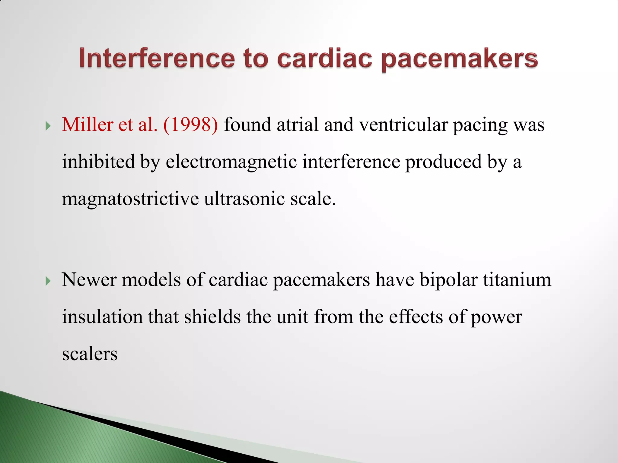 Sonic and ultrasonic scaling | PDF