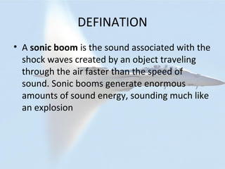 Sonic boom | PPT
