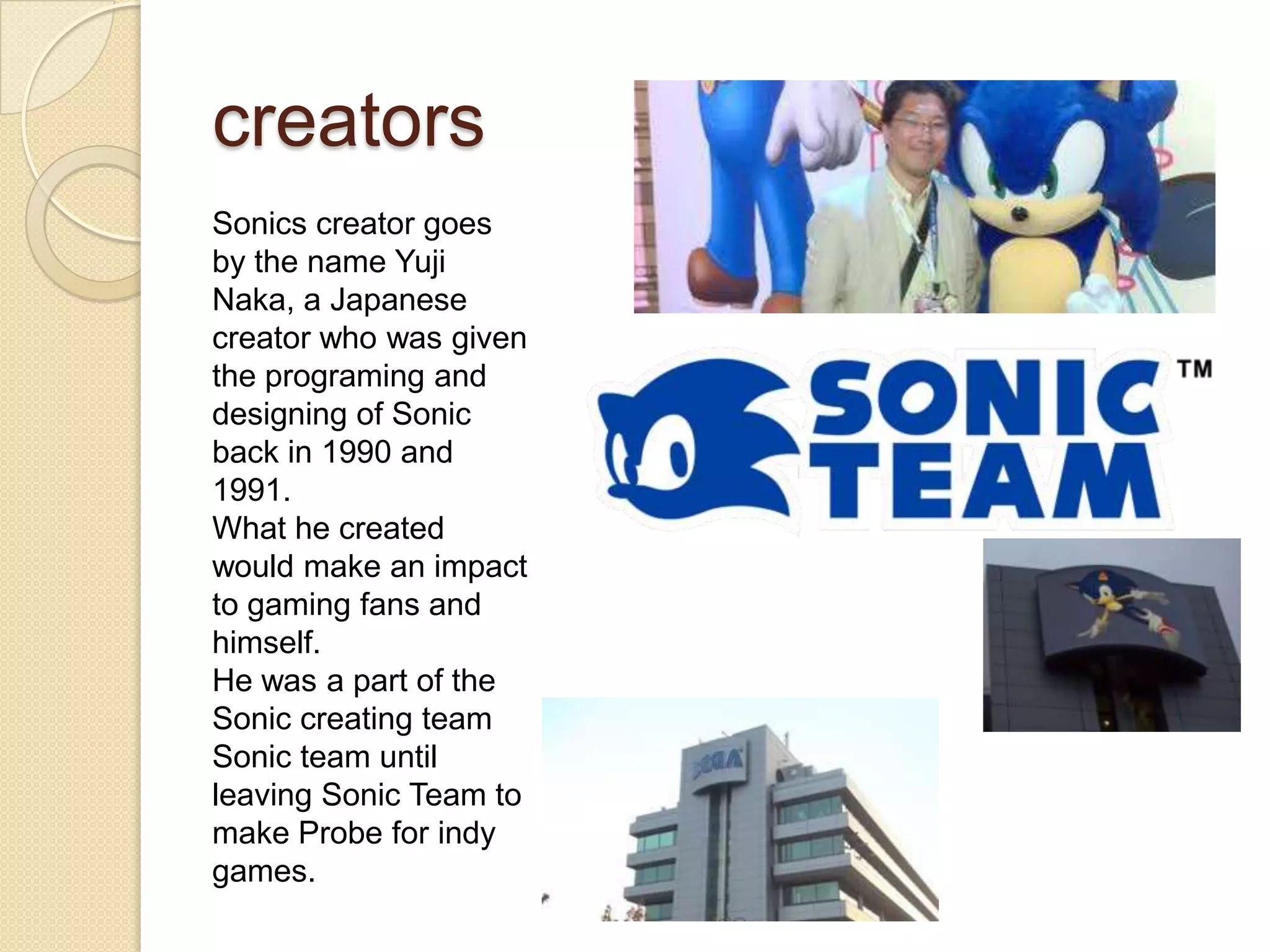 Sonic codes and convenstions | PPTX