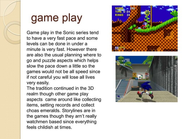 Sonic codes and convenstions | PPTX