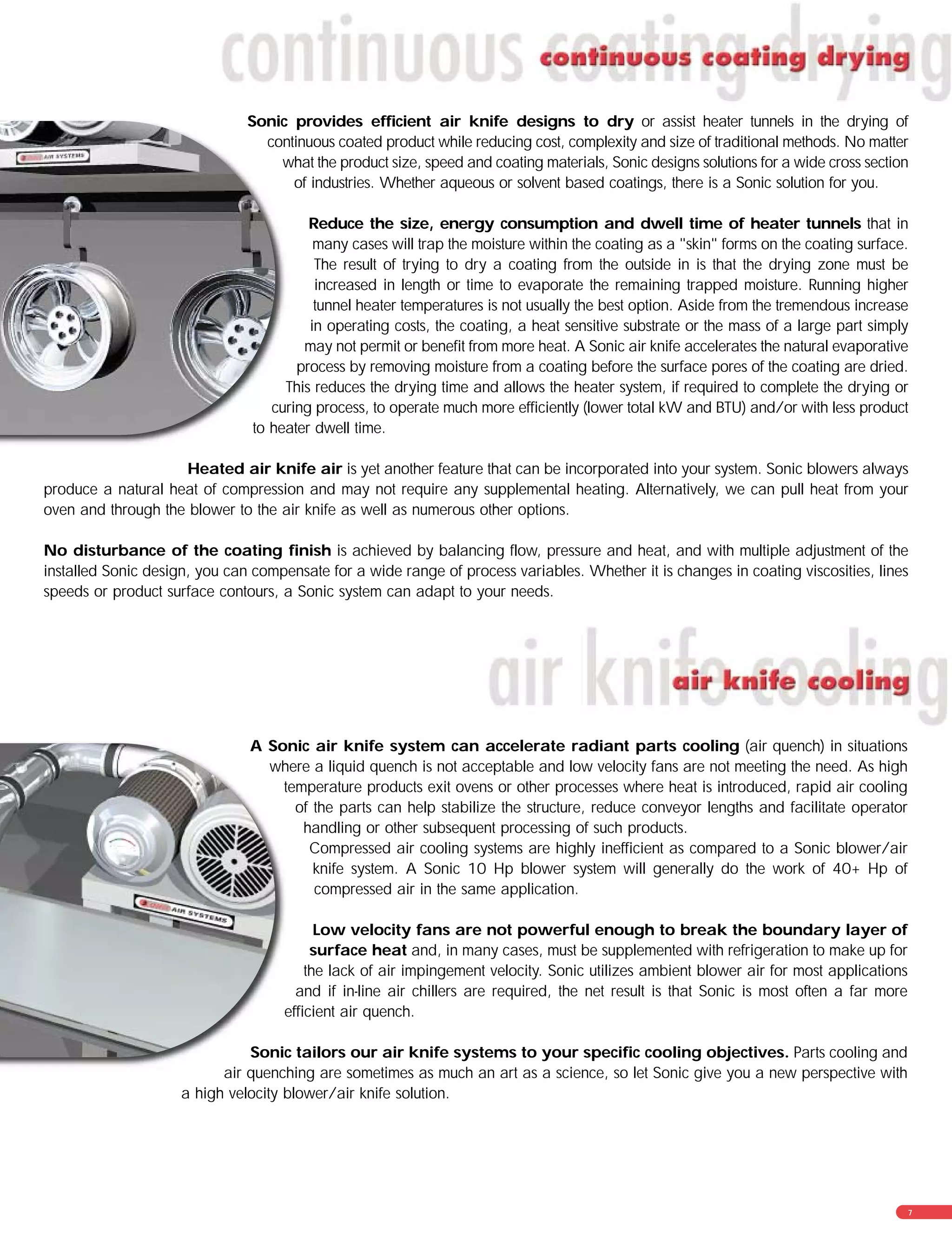 Sonic Air Systems Overview | PDF