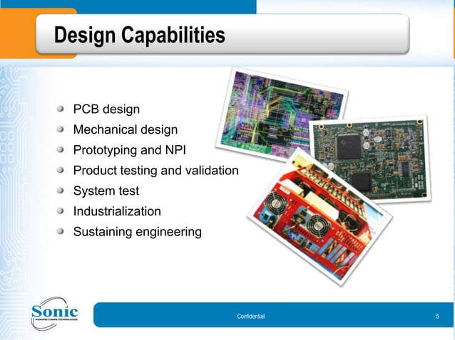 Sonic Manufacturing Technologies, Inc. | PPT