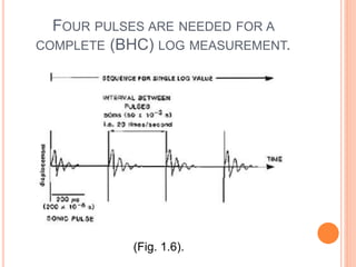 Sonic Log | PPTX | Geology | Science
