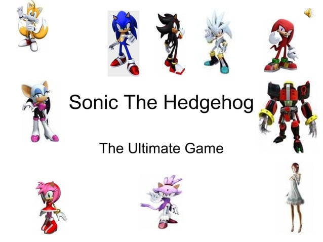 Sonic the hedgehog | PPT
