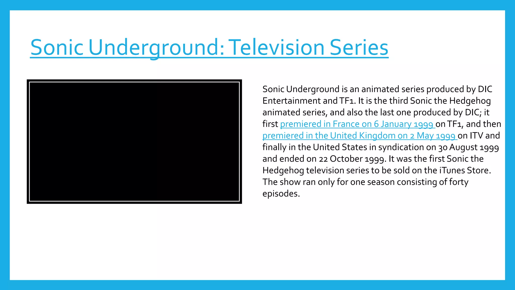 Sonic the hedgehog | PPTX