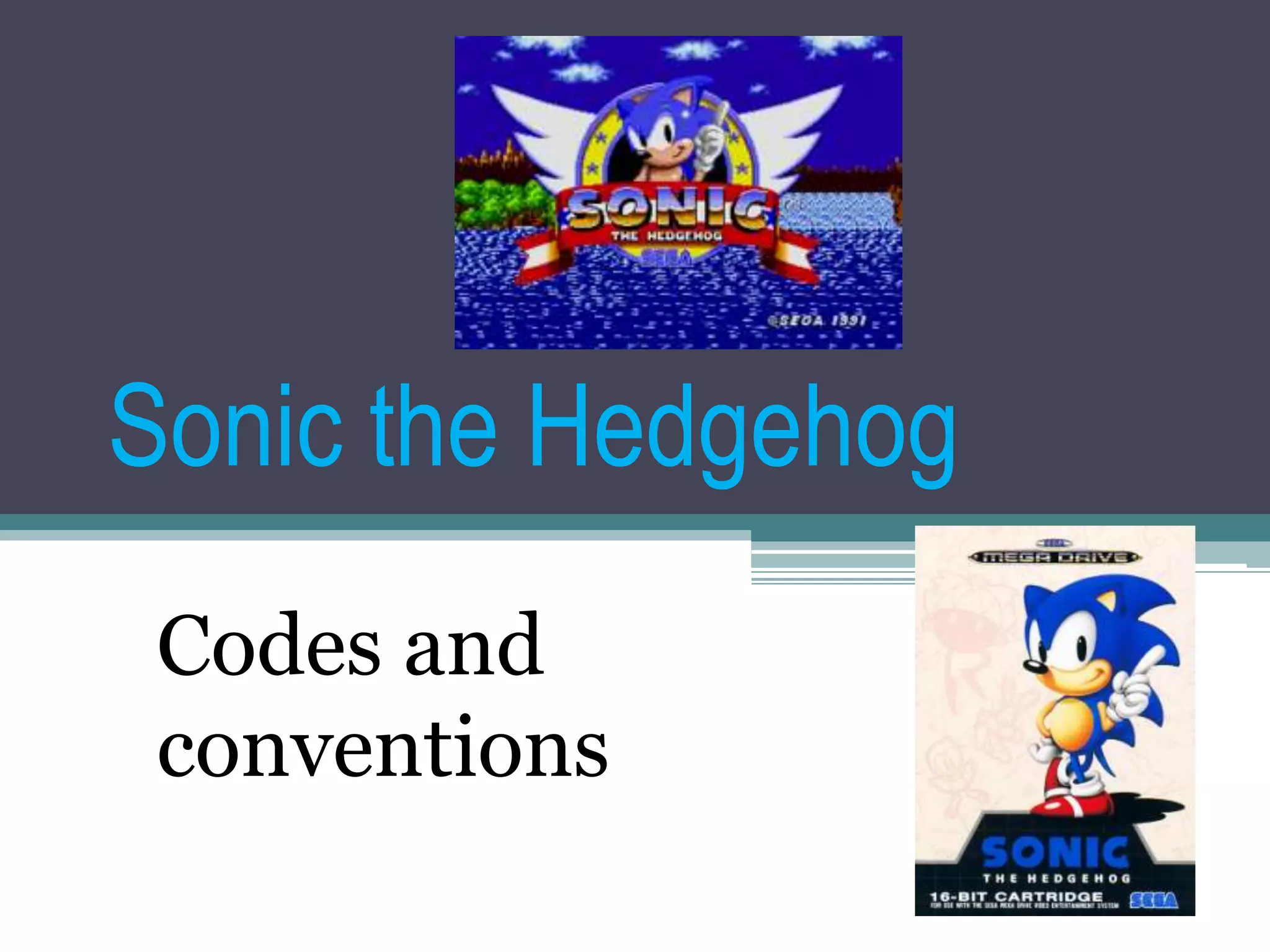 Sonic the hedgehog c&c | PPTX