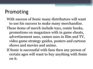 Sonic the hedgehog c&c | PPTX