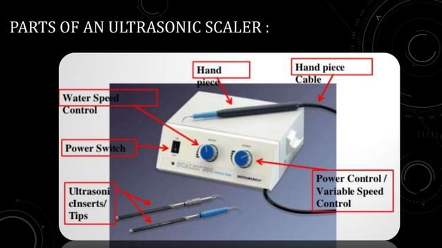 Sonic & ultrasonic instruments | PPTX | Dental Health | Diseases and ...