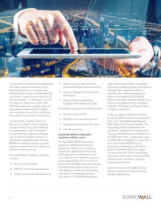 Sonic Wall Product Line Brochure | PDF