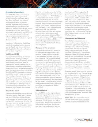 Sonic Wall Product Line Brochure | PDF | Internet | Computing