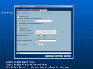 SonicWall VPN Configuration | PPT