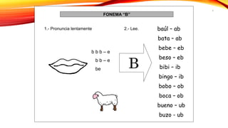 Sonido b inicial | PPTX