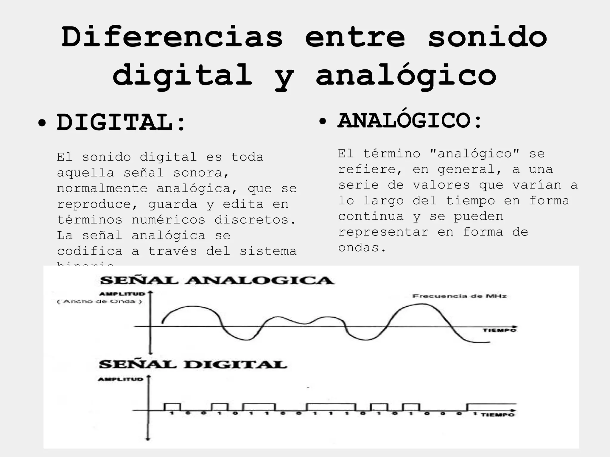 Sonido digital | ODP
