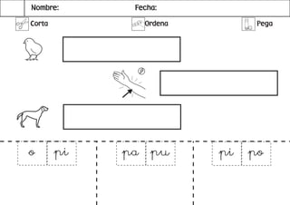 Sonido p fichas | PDF