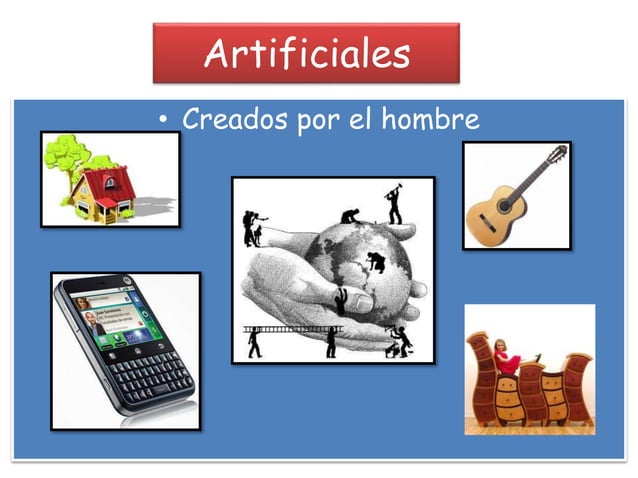 Sonidos artificiales y naturales