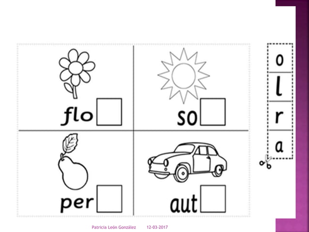 Sonidos iniciales y finales Primero Básico | PPTX