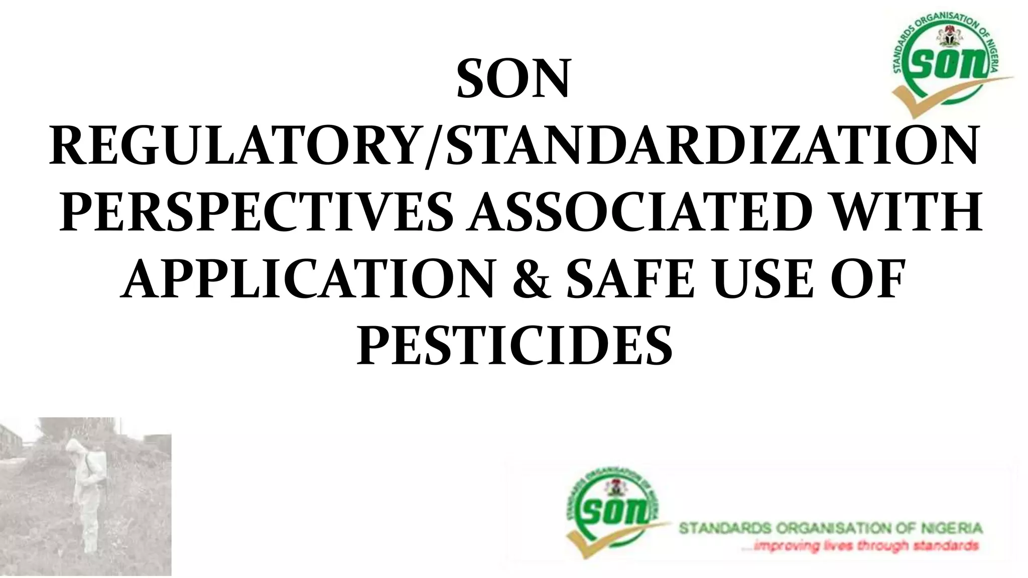 Standard Organisation of Nigeria (SON) presentation | PPT