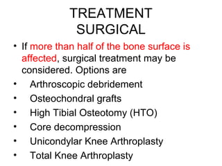 Spontaneous OsteoNecrosis of Knee (SONK) | PPT