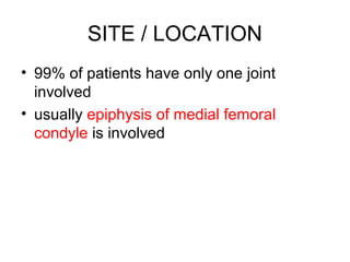 Spontaneous OsteoNecrosis of Knee (SONK) | PPT